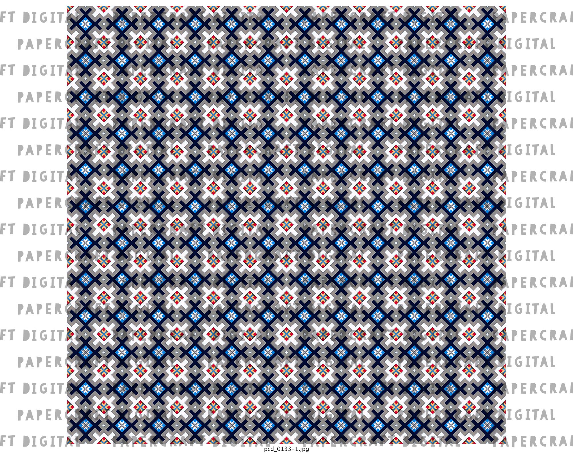 Vintage Scrapbook Printable Paper Old Medieval Endpaper Pattern ...