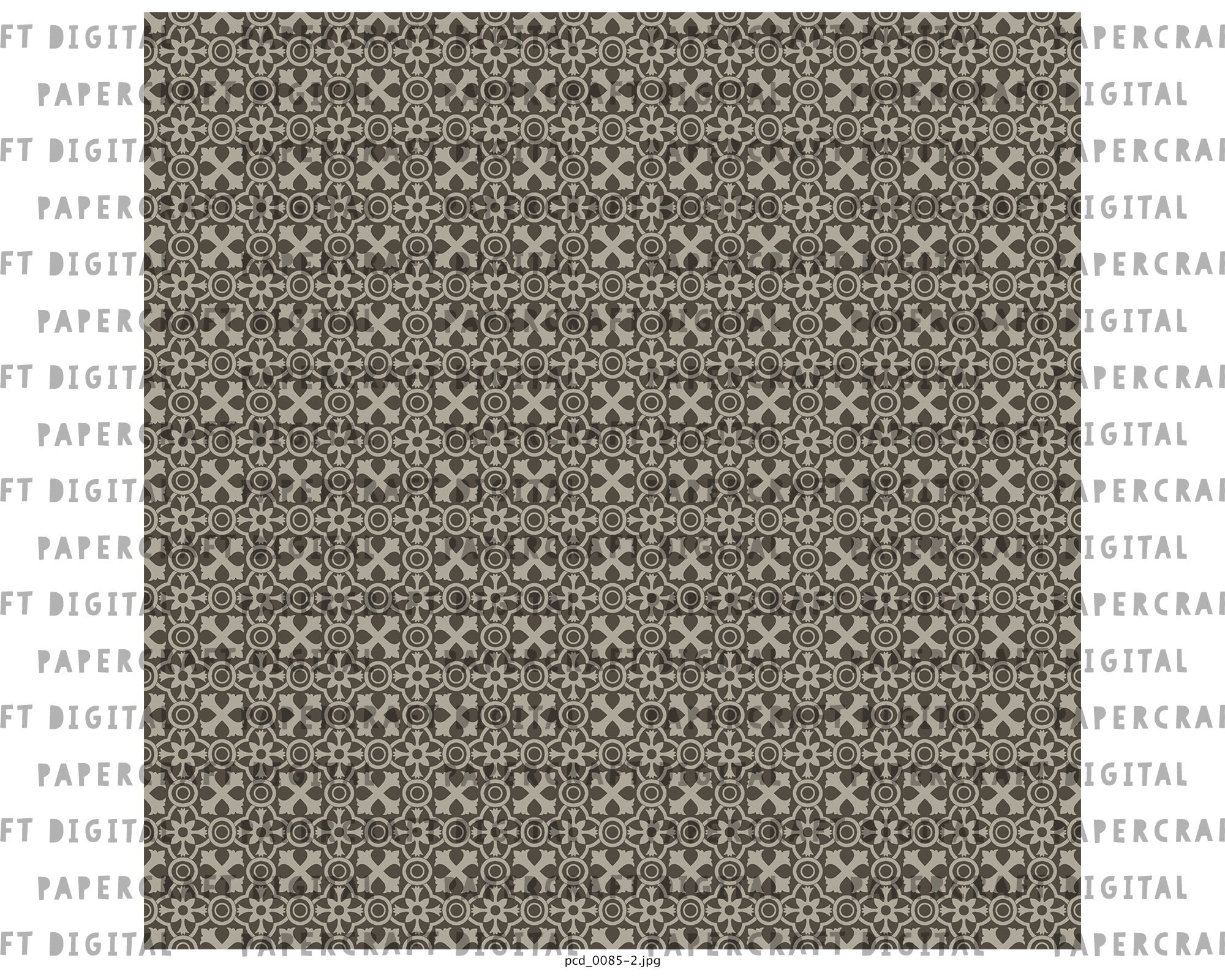 Vintage Scrapbook Printable Paper Old French Pattern - Etsy