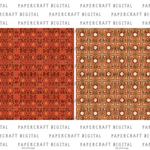 Medieval Printable Paper Patterns | Old Middle Ages Seamless Decorative ...