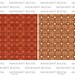 Medieval Printable Paper Patterns | Old Middle Ages Seamless Decorative ...