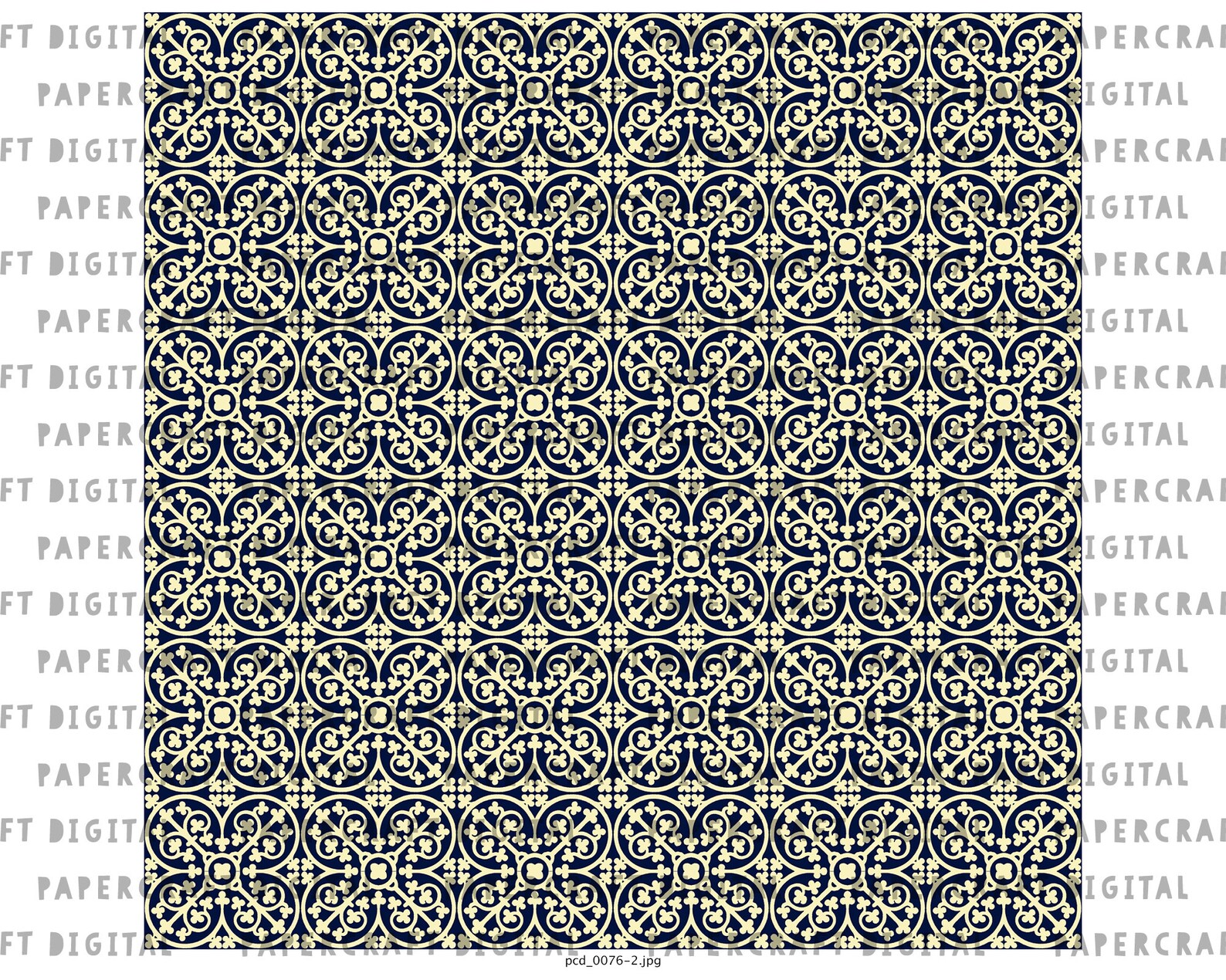 Vintage Scrapbook Printable Paper Old Ornamental Pattern | Etsy