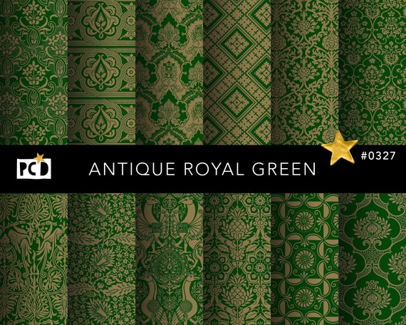 Vintage Scrapbook Printable Paper Old Medieval Patterned | Etsy