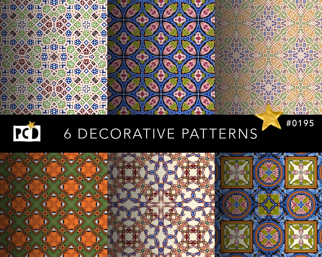 Vintage Scrapbook Printable Paper | Old Medieval Patterned Design ...