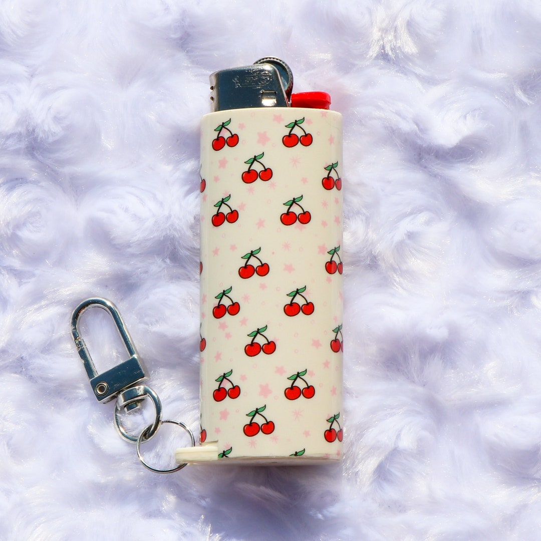 Cherry Pop Keychain Lighter Sleeve Aesthetic Lighter Case Lighter Case ...