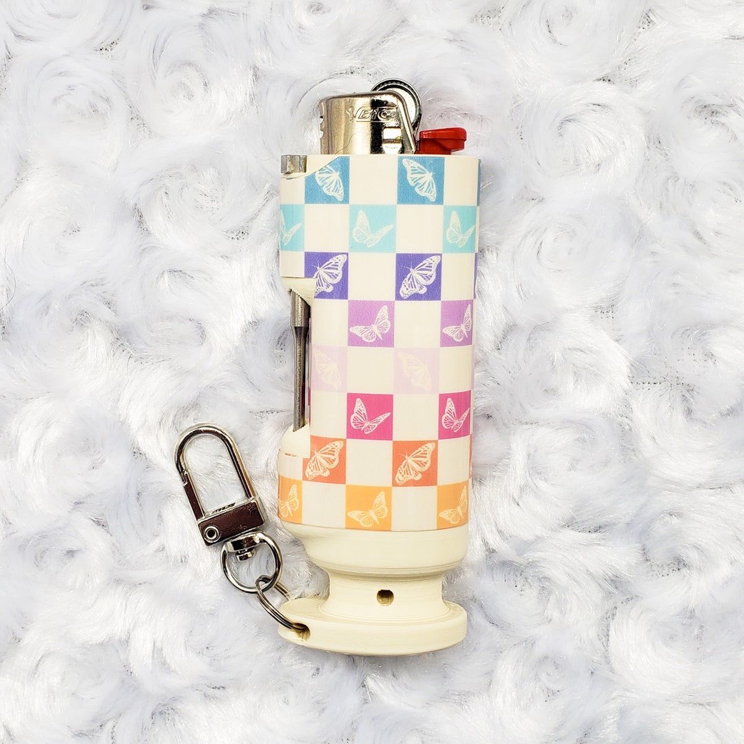 Spring Flutter Bee Blazin' Lighter Sleeve Hemp Wick Lighter W/ Pokie ...
