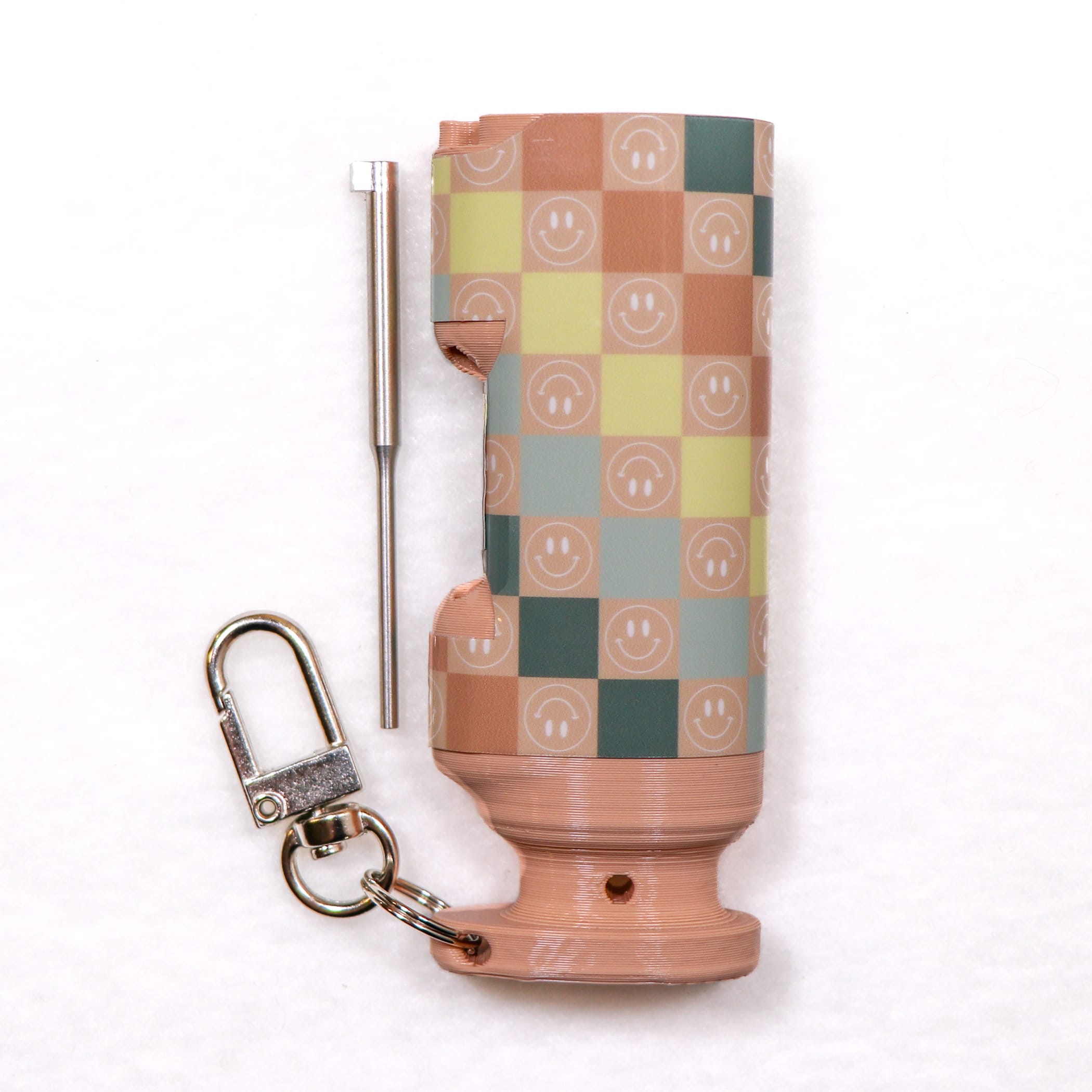 Checkered Smiley Face Bee Blazin' Lighter Sleeve Hemp - Etsy