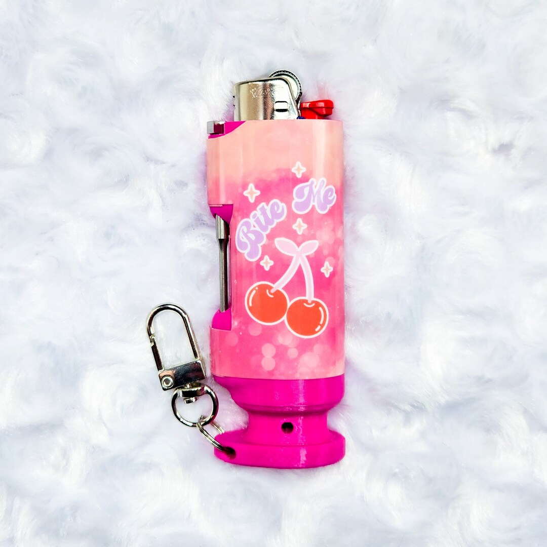 Bite Me - Bee Blazin' Lighter Sleeve - Hemp Wick Lighter W/ Pokie ...