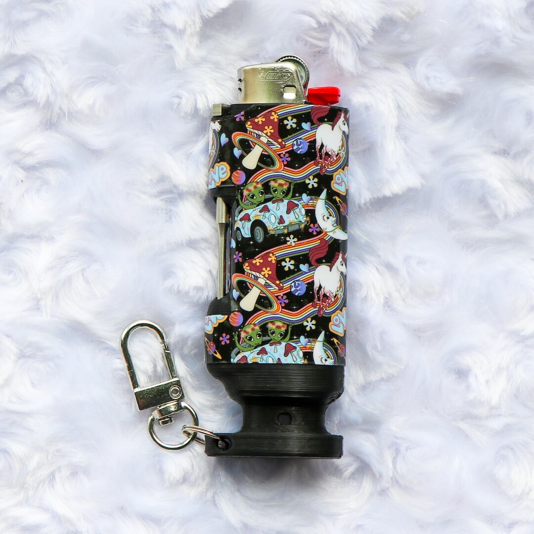 Boho Lisa Frank Bee Blazin' Lighter Sleeve Hemp Wick - Etsy