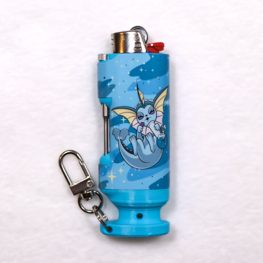 Blazed Vaporeon Bee Blazin' Lighter Sleeve Hemp Wick - Etsy
