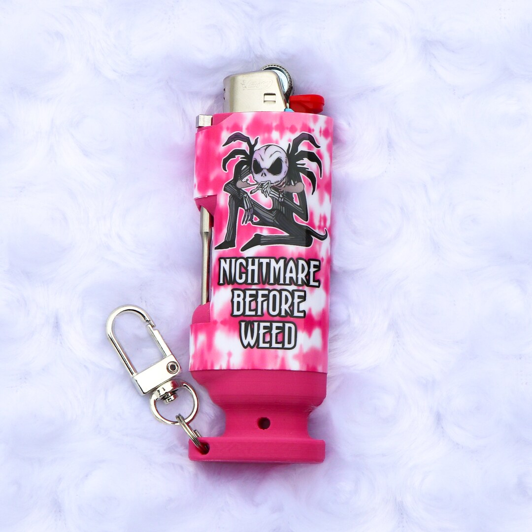 Nightmare Before Weed Bee Blazin' Lighter Sleeve Hemp Wick Lighter W ...