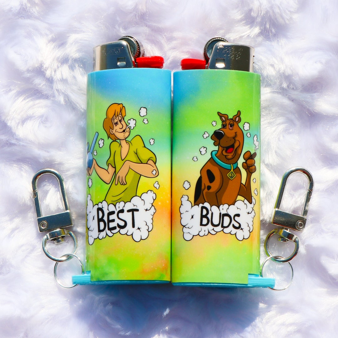 Best Buds - Keychain Lighter Sleeves - Set of 2 Sleeves - Lighter Case ...
