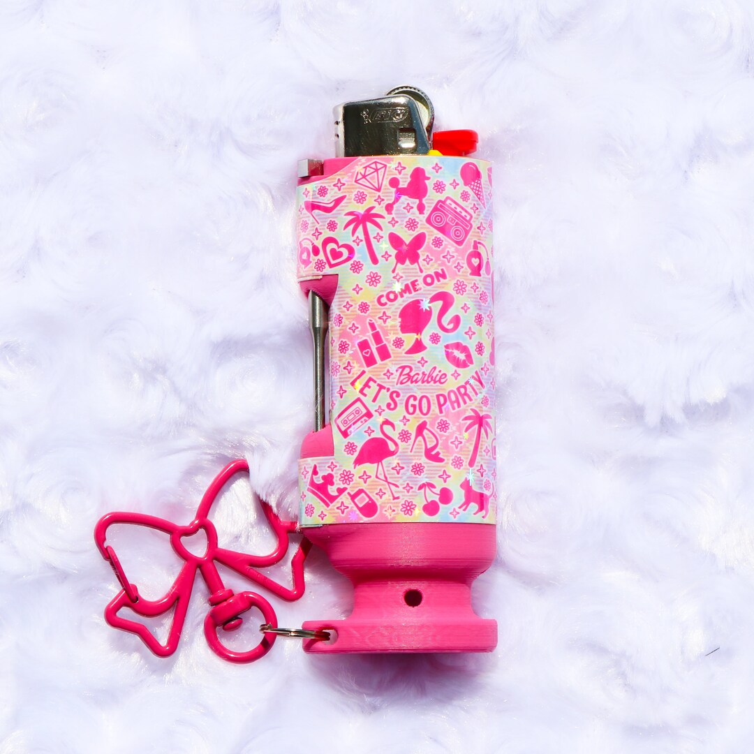 Lets Go Party Holographic With Bow Clasp Bee Blazin' Lighter Sleeve ...