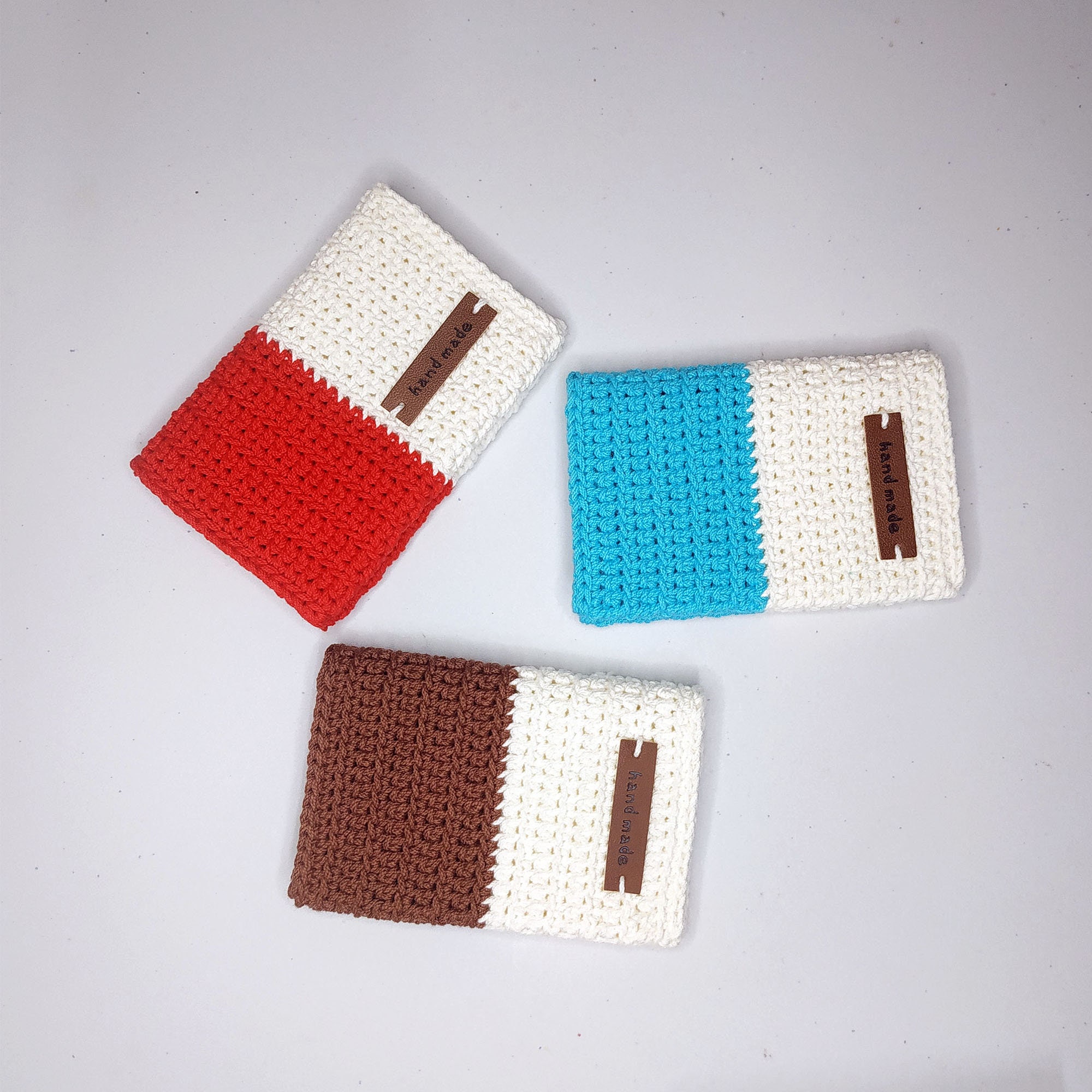 Two-pocket Card Wallet Crochet Pattern, Crochet Digital Pattern, Pdf ...