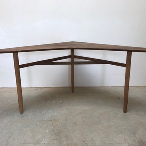 Corner Side Table, Corner Table, Triangle Table, Apartment Table ...