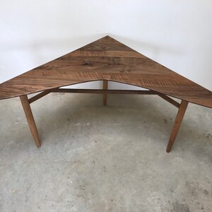 Corner Side Table, Corner Table, Triangle Table, Apartment Table, Corner Sofa Table, Handcrafted ...