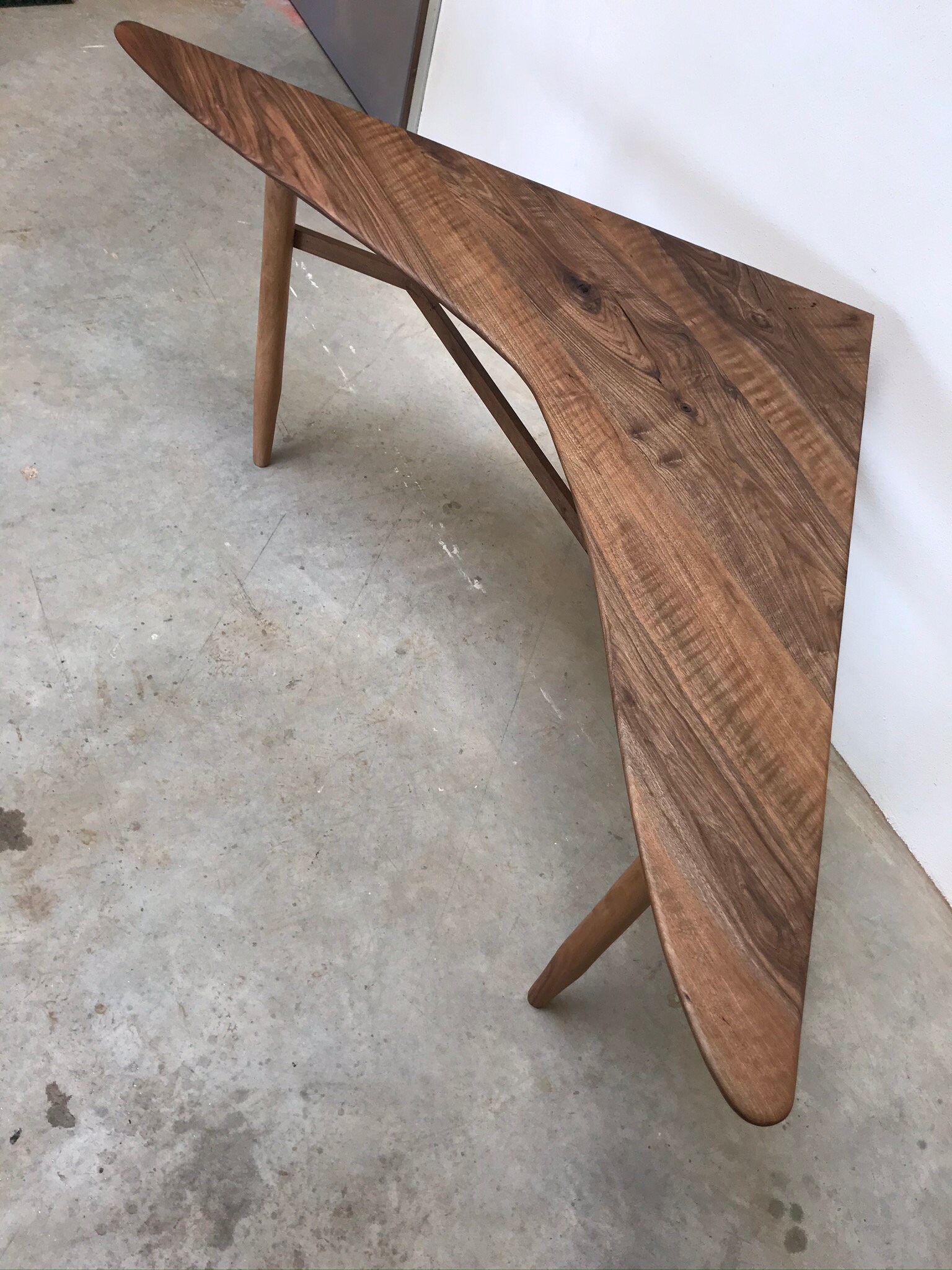 Corner Side Table, Corner Table, Triangle Table, Apartment Table ...