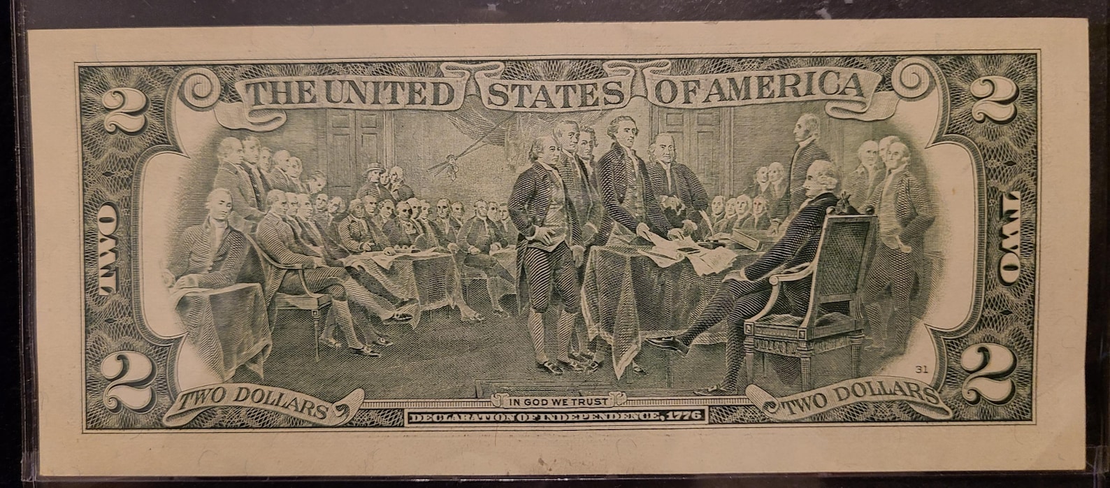2003 A 2 Dollar Bill Rare Consecutive Bills Ladder Run Fancy Serial ...