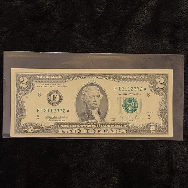 Uncut 2 Dollar Bill Sheet - Etsy