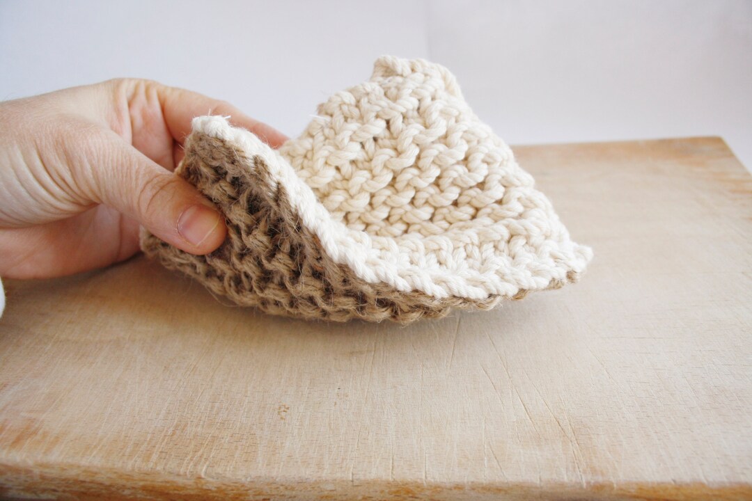 Zero Waste Natural Dish Cloth, Sustainable Kitchen Sponge, Plastic Free ...