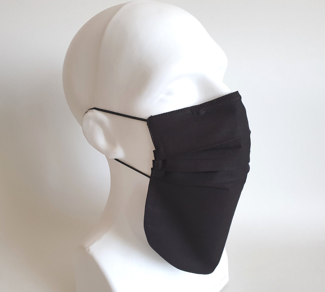 Beard Face Mask, Mask for Bearded Men, 3 Layers Face Mask, Cotton Face ...