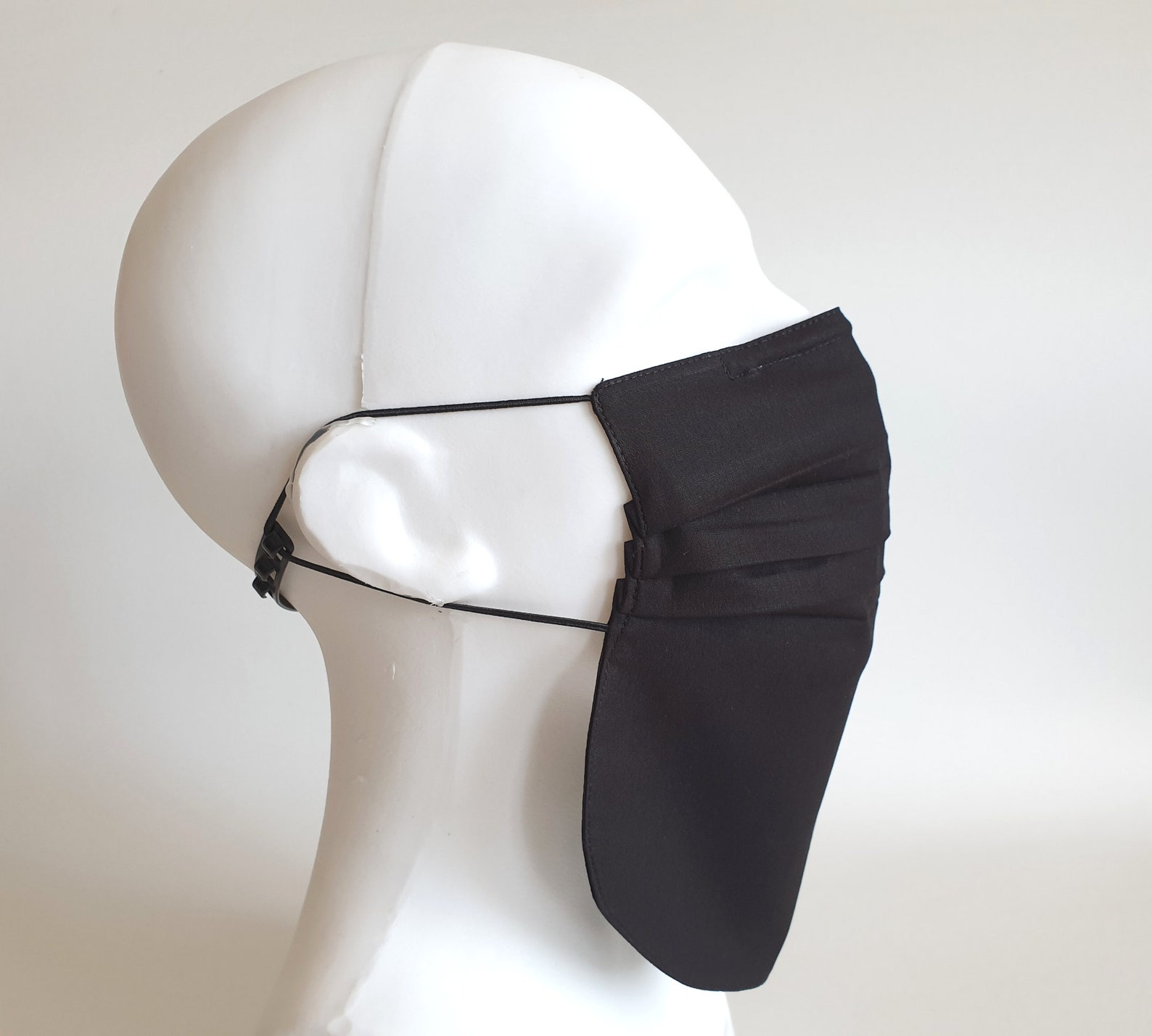 Beard Face Mask, Mask for Bearded Men, 3 Layers Face Mask, Cotton Face ...