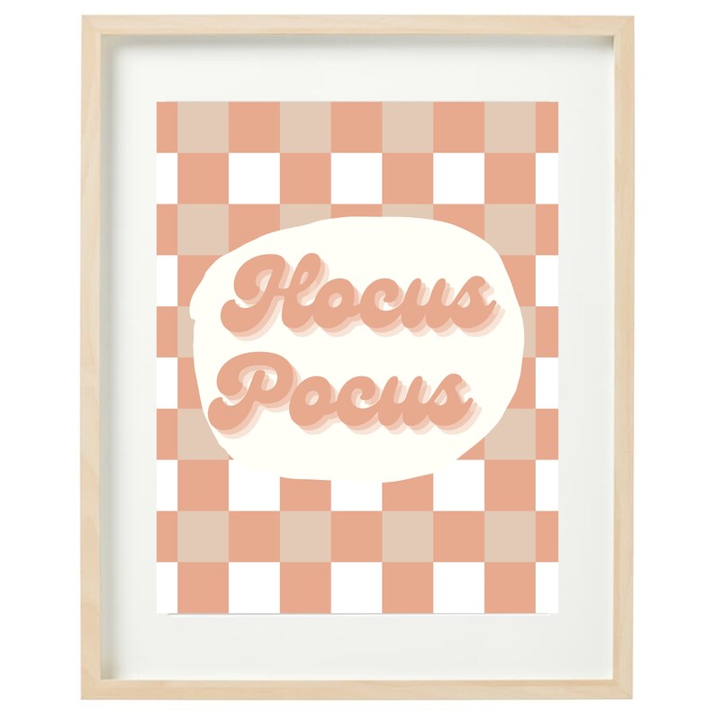 Skull Halloween Printable & Hocus Pocus Sign - Etsy