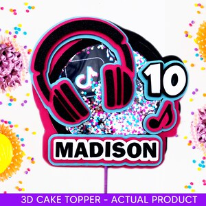 Unicorn Pop It Fidget Toy Cake Topper Pop It Fidget Birthday - Etsy