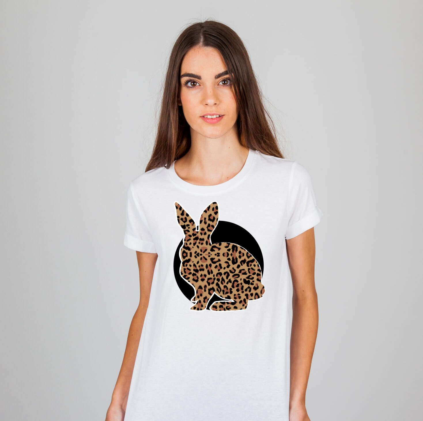 Leopard Bunny Set of 4 Digital Download SVG/PNG/AI Sublimation Design ...