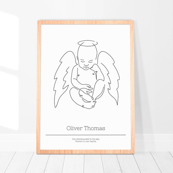 Baby Line Drawing - Etsy