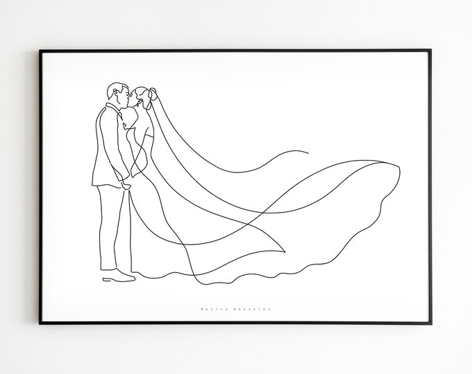 COUPLE OUR STORY Print, Paper Anniversary Gift, Our Love Story ...