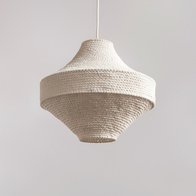 Plaster Pendant Light - Etsy