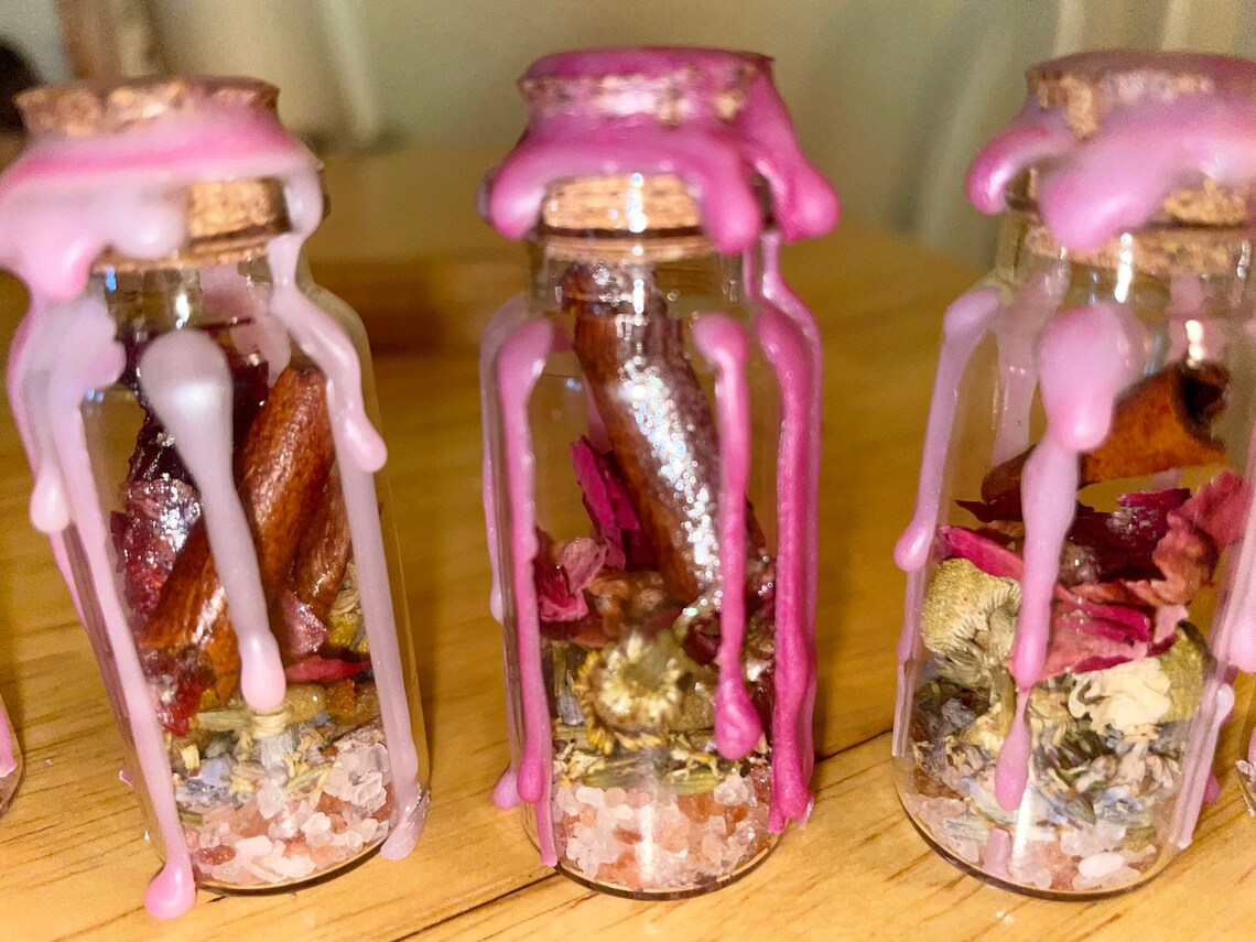 Mini Love Spell Jar - Etsy