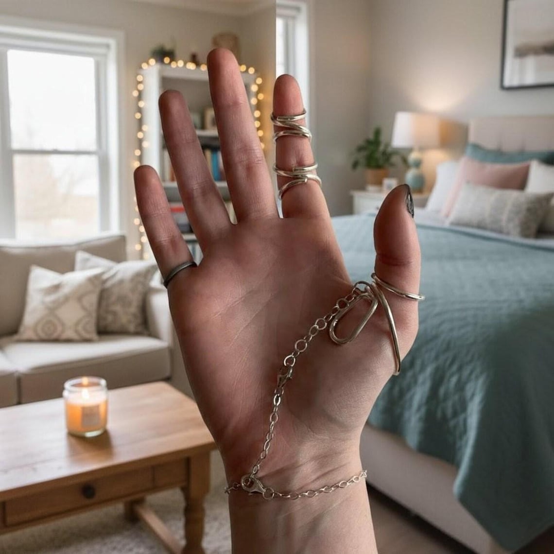 Thumb Splint Ring | Sterling Silver/brass CMC Arthritis Joint Support ...