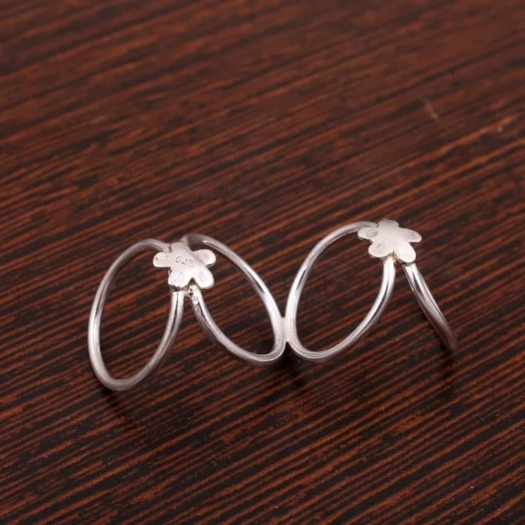 EDS Hypermobility DIP Finger Ring Splint Adjustable Sterling Silver ...