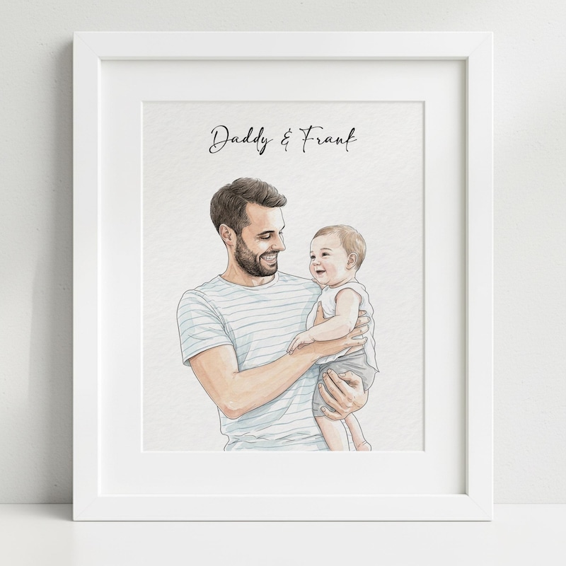 Custom Family Portrait Hand - Etsy UK