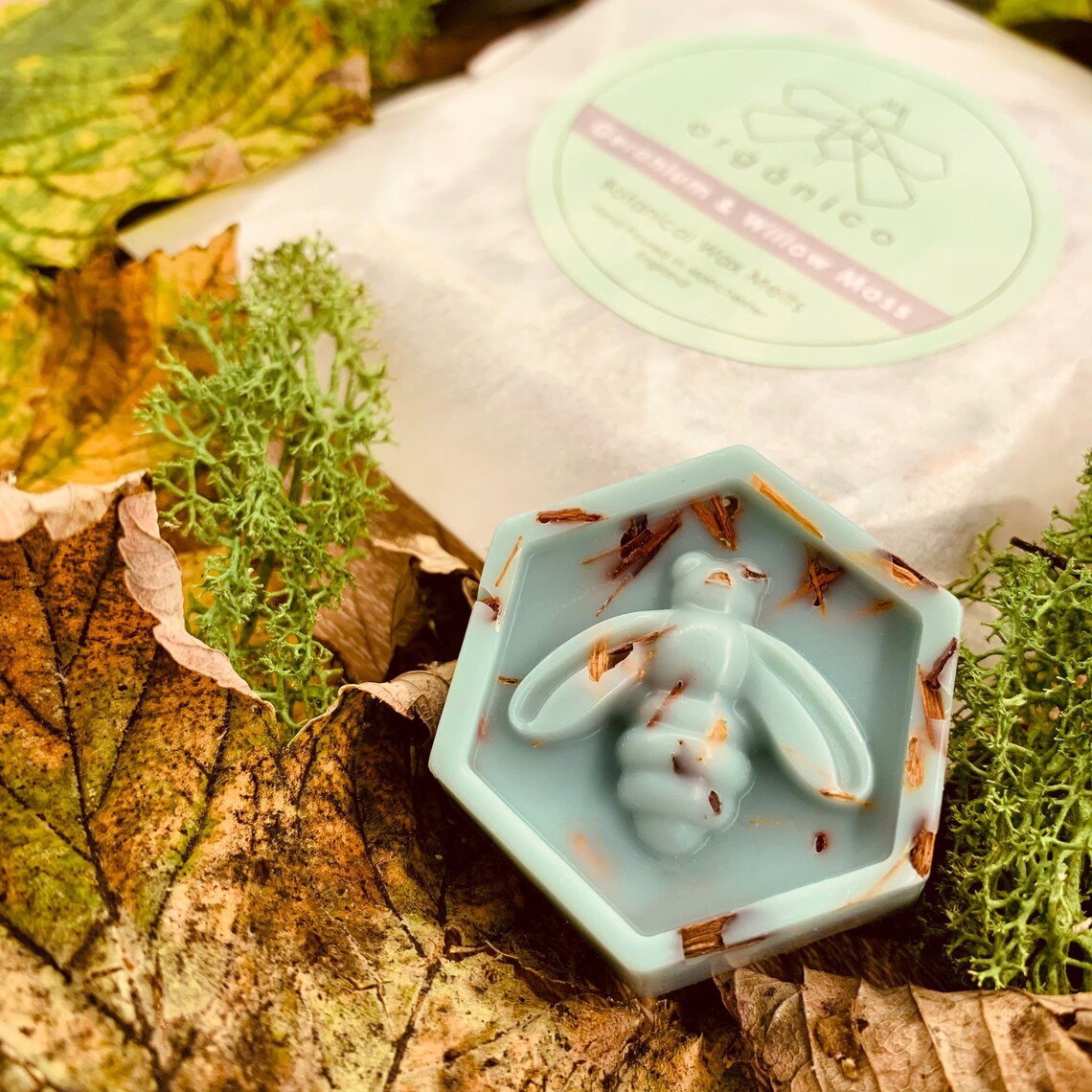 Geranium & Willow Moss Botanical Soy Wax Melts / 100% Vegan - Etsy UK