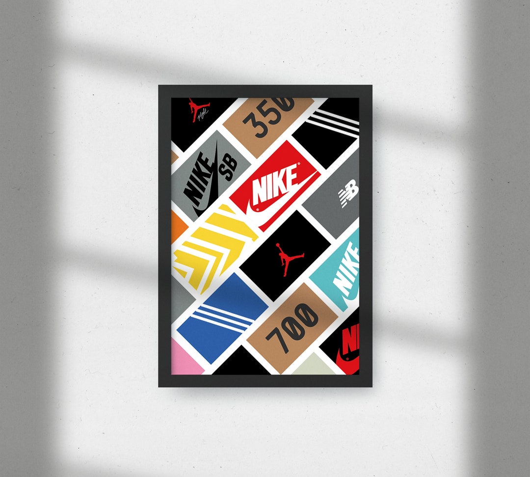 Sneaker Box Wall Art Poster A4 A3 - Etsy