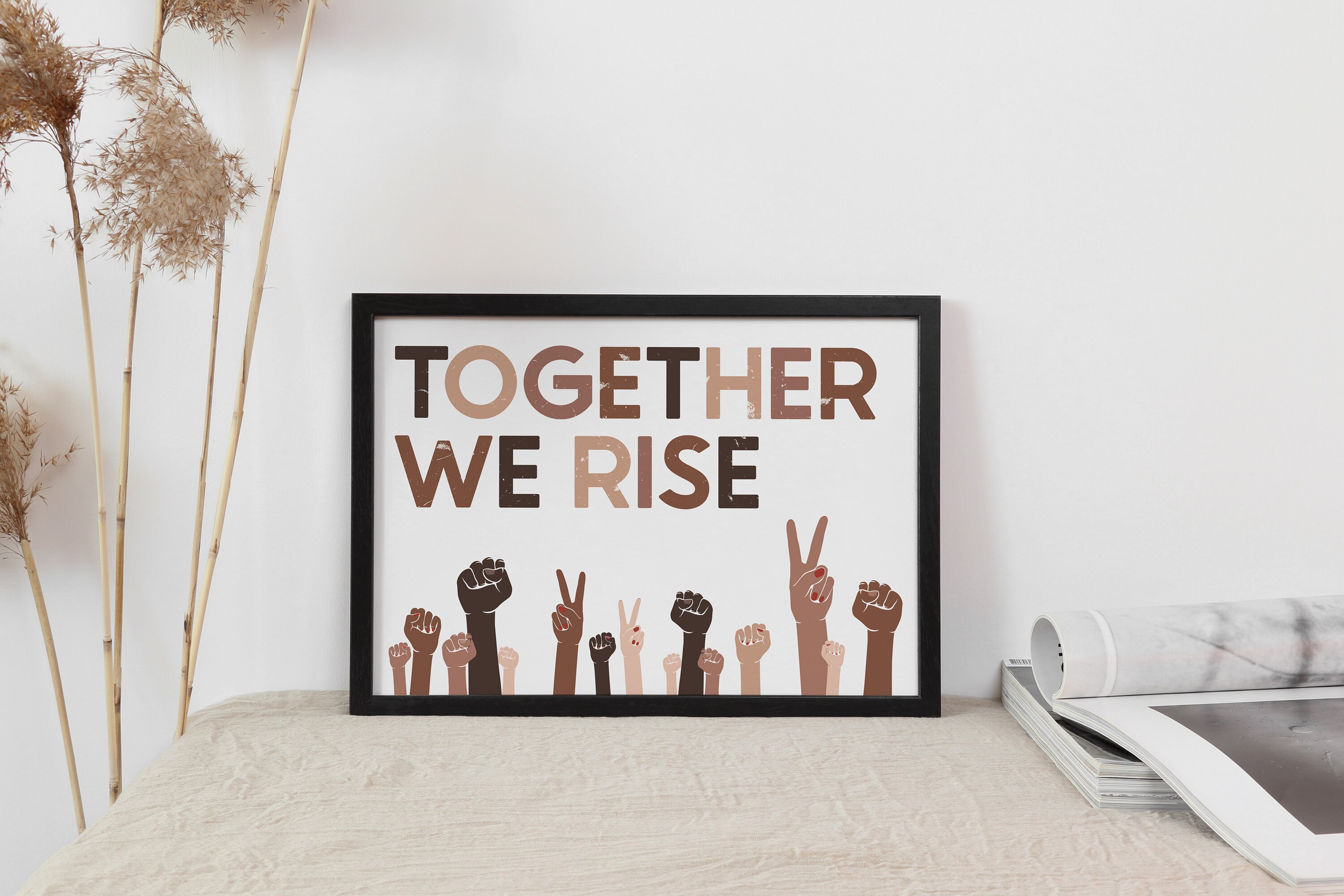 Diversity Poster Bundleequality Set of 2 Printshuman - Etsy