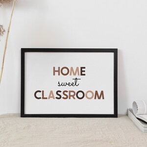 Home Sweet Classroom,classroom Art Print,homeschool Print,inclusive ...