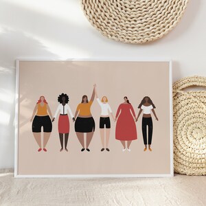 Feminist Poster Bundle,feminist Gallery Wall,empowered Women Poster Set ...