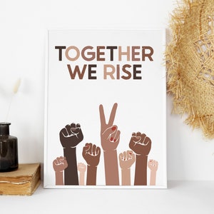 Equality Set of 6 Prints,equality Poster Bundle,human Equality Art ...