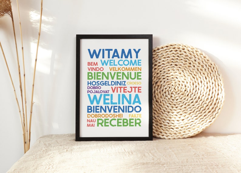 Welcome in Different Languageswelcome Printable | Etsy
