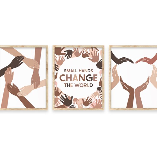 Diversity Poster Bundleequality Set of 3 Printsequality - Etsy