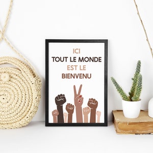 French Classroom Decor,diversity Poster Bundle,equality Set of 4 Prints ...