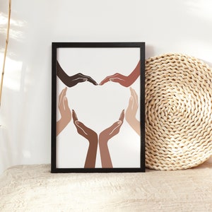 Equality Set of 6 Prints,equality Poster Bundle,human Equality Art ...