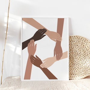 Equality Set of 6 Prints,equality Poster Bundle,human Equality Art ...