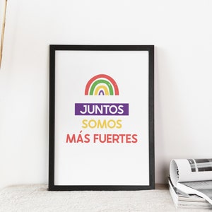 Spanish Classroom Decor,diversity Poster Bundle,equality Set of 4 ...