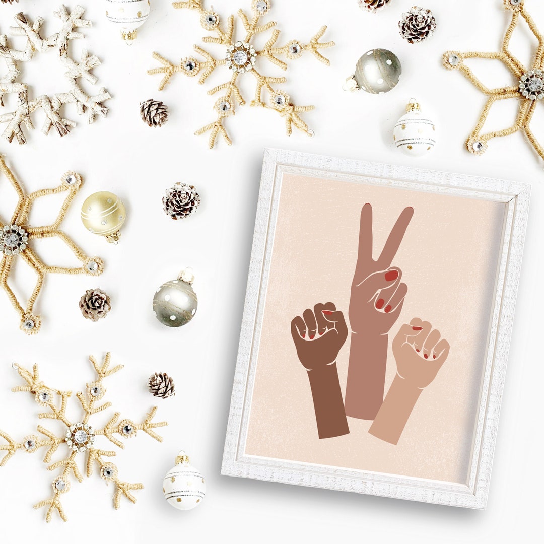 Girl Power Print,boho Feminist Print,feminist Digital Poster,empowered ...