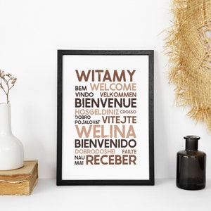 Hello Goodbye in Different Languages,hello Goodbye Print Set ...
