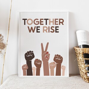 Diversity Poster Bundle,equality Set of 2 Prints,equality Poster Bundle ...